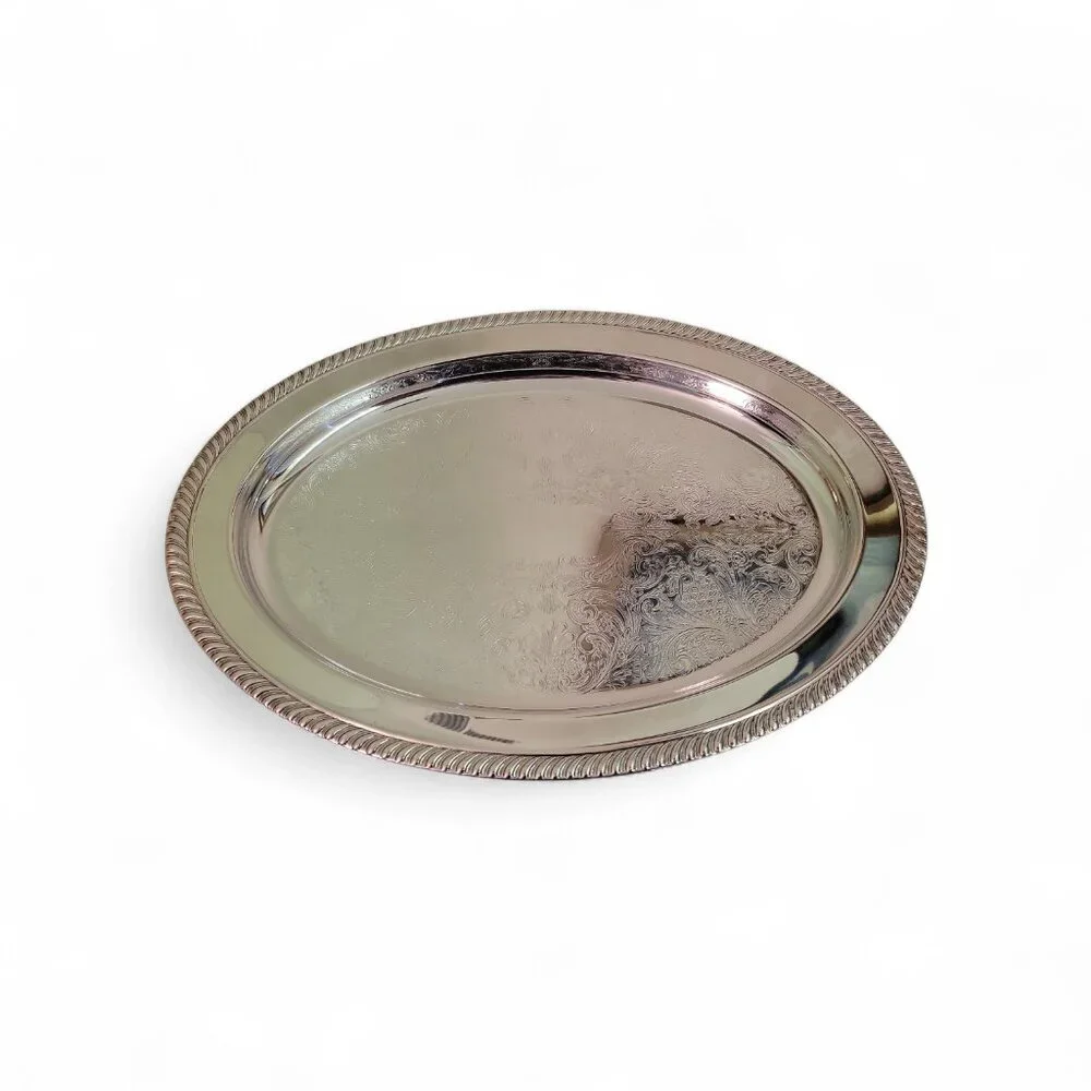 F. B. Rogers | Dining | Vintage Fb Rogers Glass Silver Plated 2pc ...